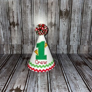 Personalized Birthday Hat, Party Hat, Embroidered Birthday Hat, First ...