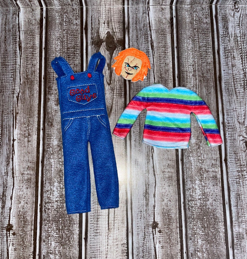 Scary Child Elf Costume, Halloween Elf Costume, Doll Outfit, Christmas ...