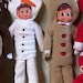 Reindeer Elf, Santa Elf, Gingerbread Elf, Snowman, Christmas Tree ...