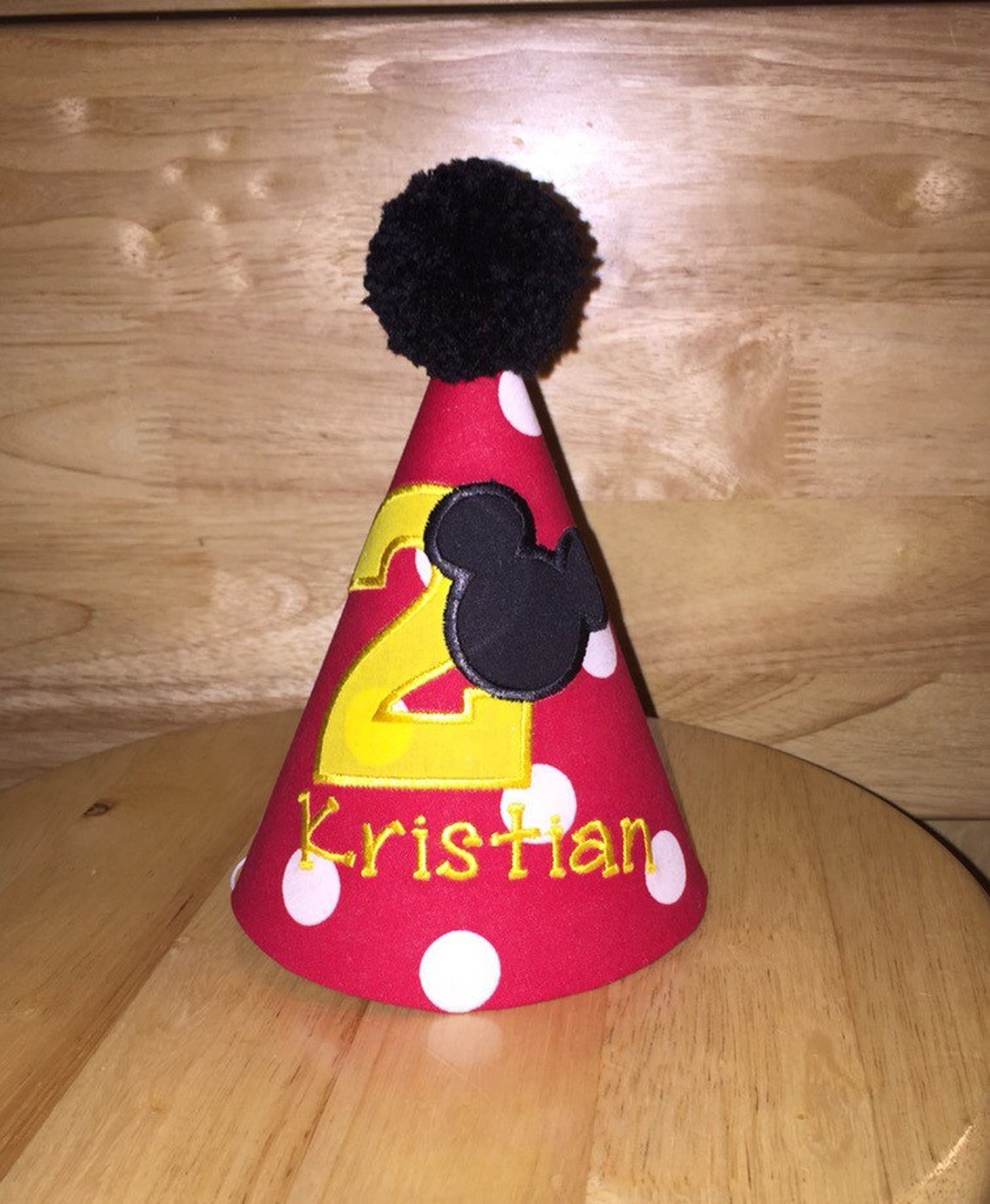 Embroidered Birthday Hat Cake Smash Hat Girls Birthday Hat - Etsy