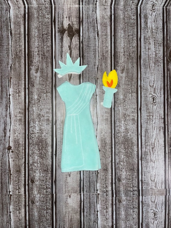 Statue of Liberty Elf Outfit American Elf Outfit Christmas - Etsy