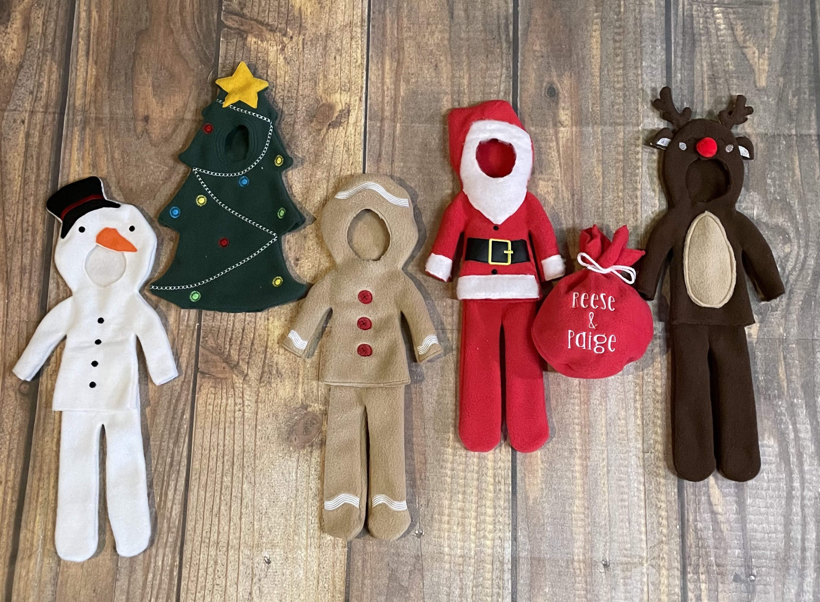 Reindeer Elf Santa Elf Gingerbread Elf Snowman - Etsy Canada