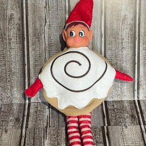Cinnamon Roll Elf Costume, Elf Sweater, Elf Shirt, Christmas Elf Outfit ...