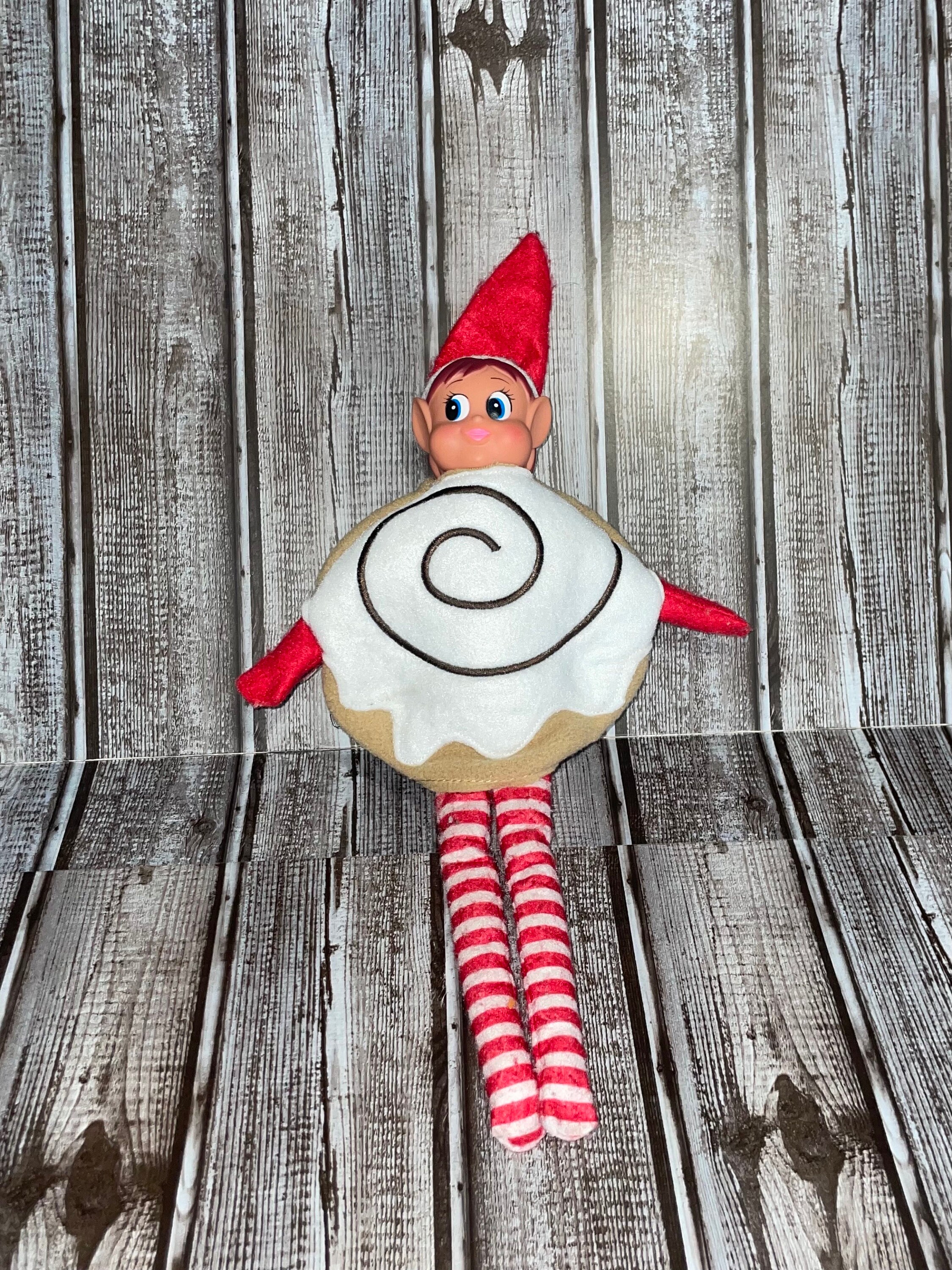 Cinnamon Roll Elf Costume, Elf Sweater, Elf Shirt, Christmas Elf Outfit ...