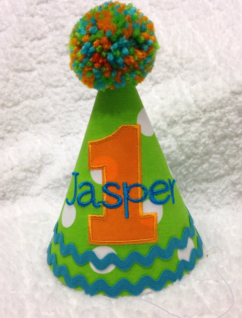 Personalized Birthday Hat Party Hat Embroidered Birthday - Etsy