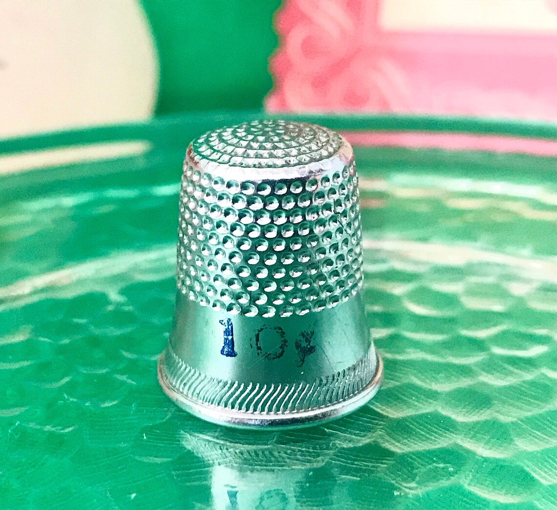 Vintage Advertising Thimbles Collectible Sewing Memorabilia - Etsy