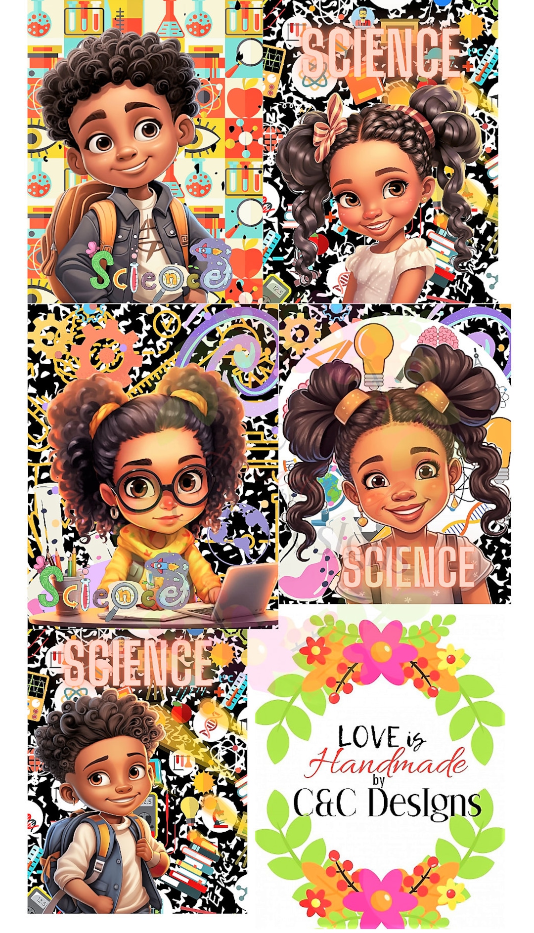 Back to School SCIENCE Subject Notebook Templates - Etsy