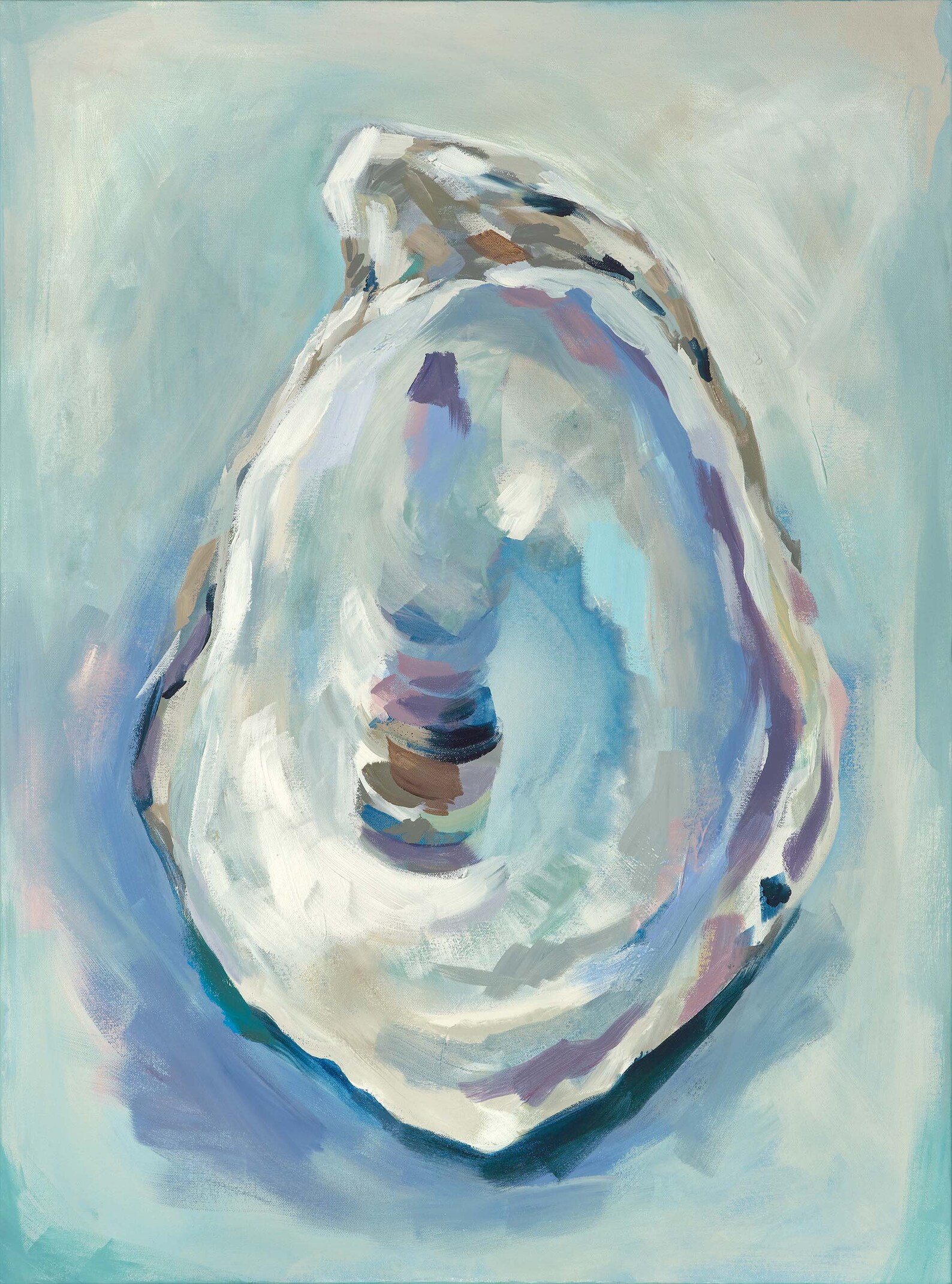 Harbor Shell, Print of Original Acrylic Painting, by Kim Hovell - Etsy