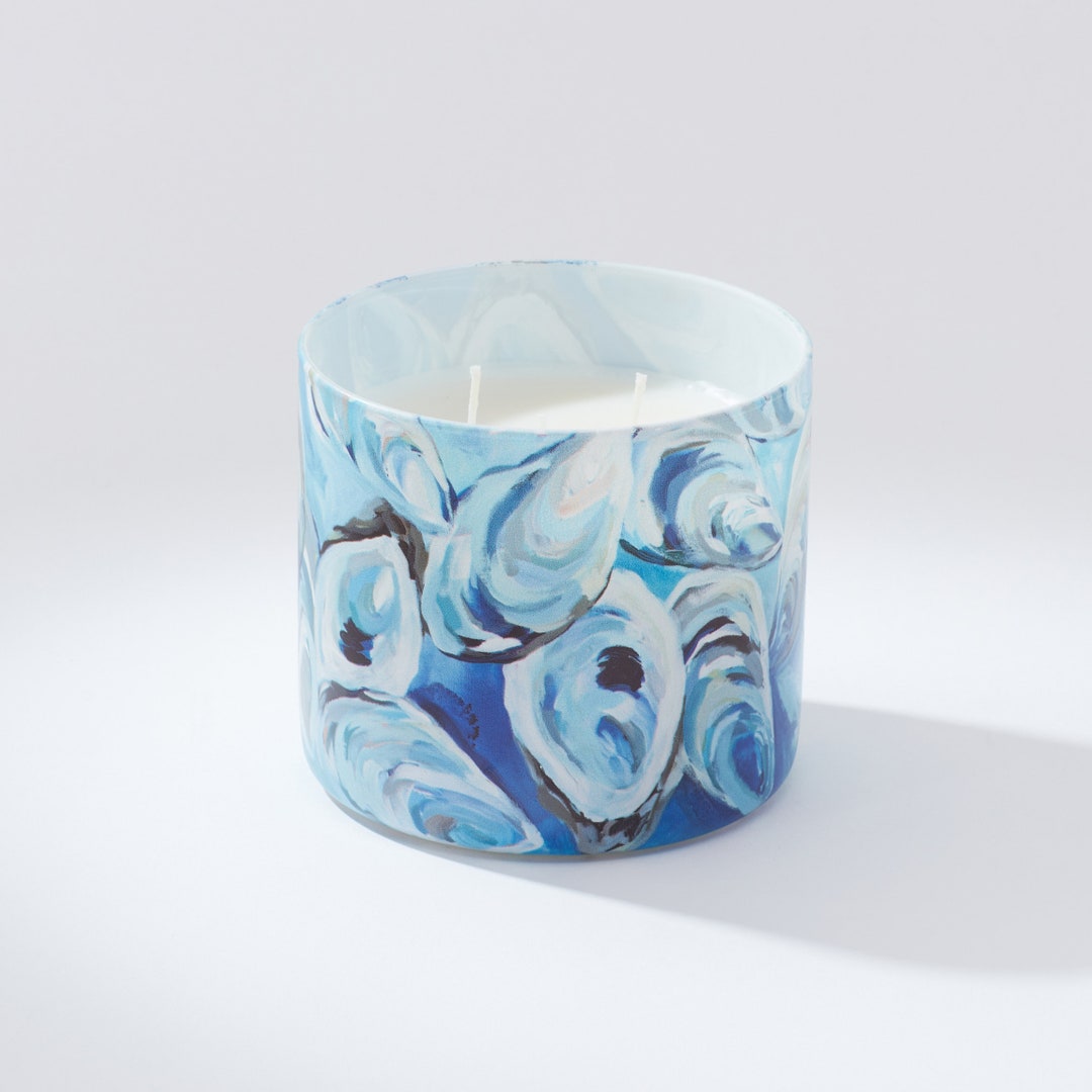 3-wick Candle - Saltwater - Etsy