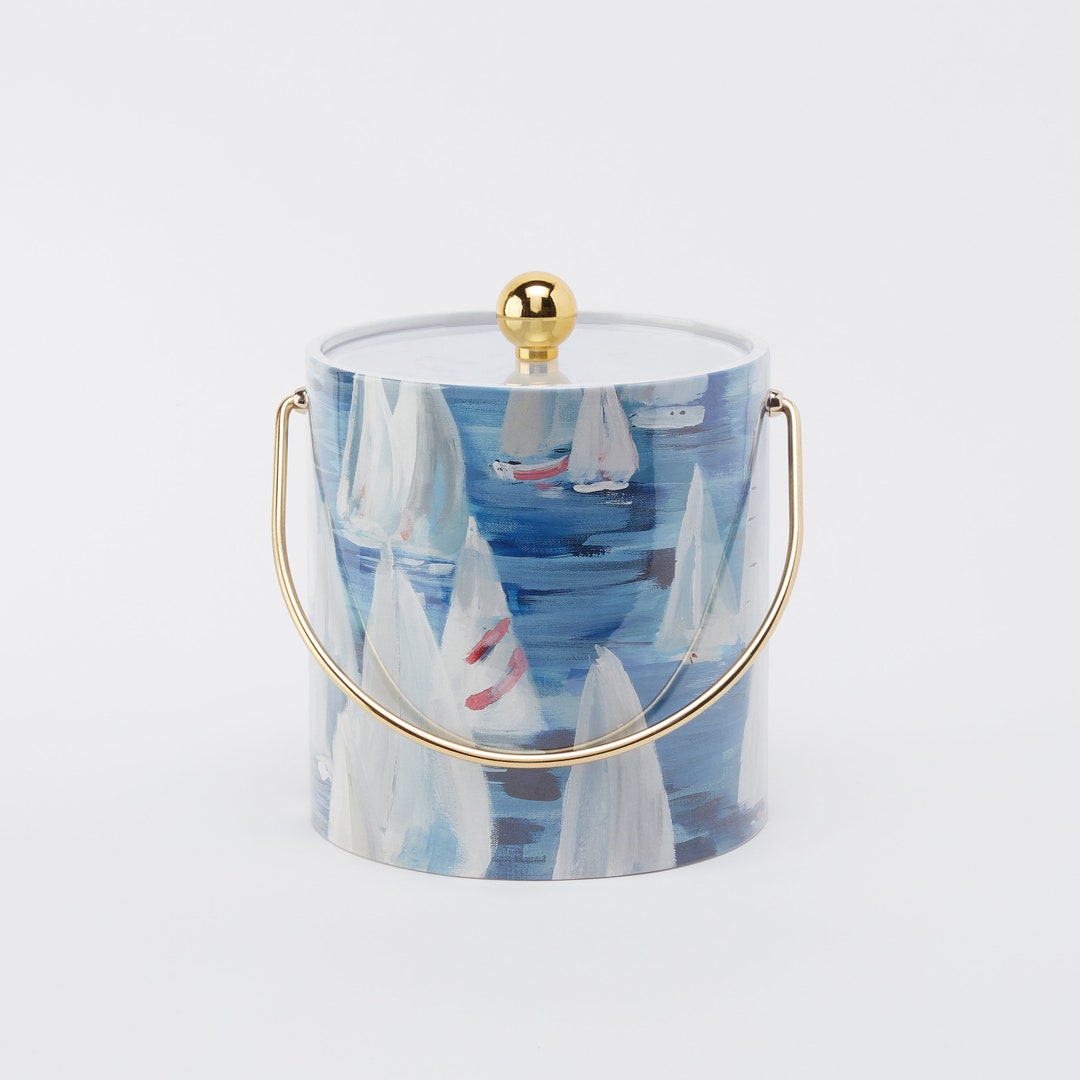 Melamine Ice Bucket - Race Day - Etsy
