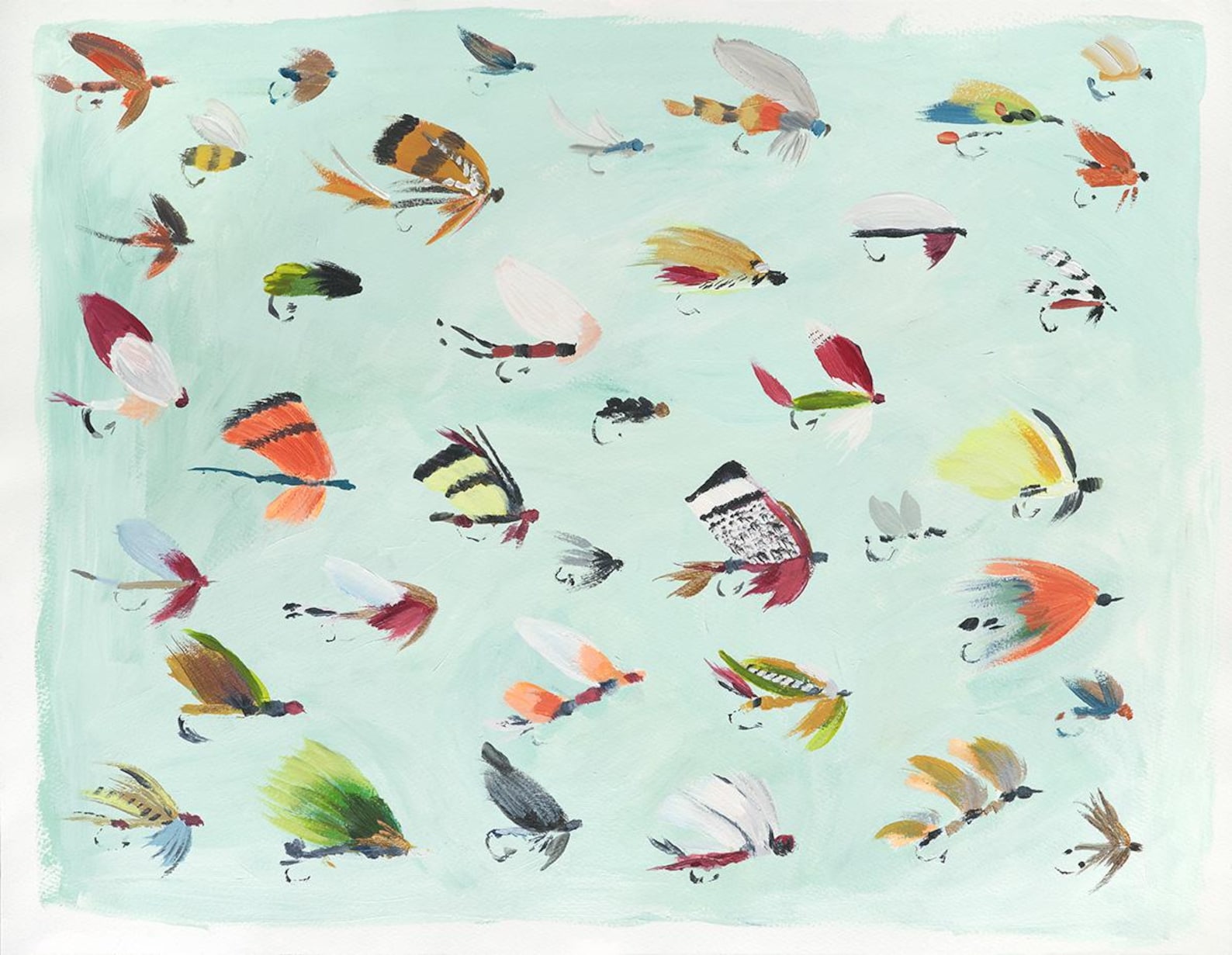 Fresh Catch, Print of Original Acrylic Painting, by Kim Hovell - Etsy