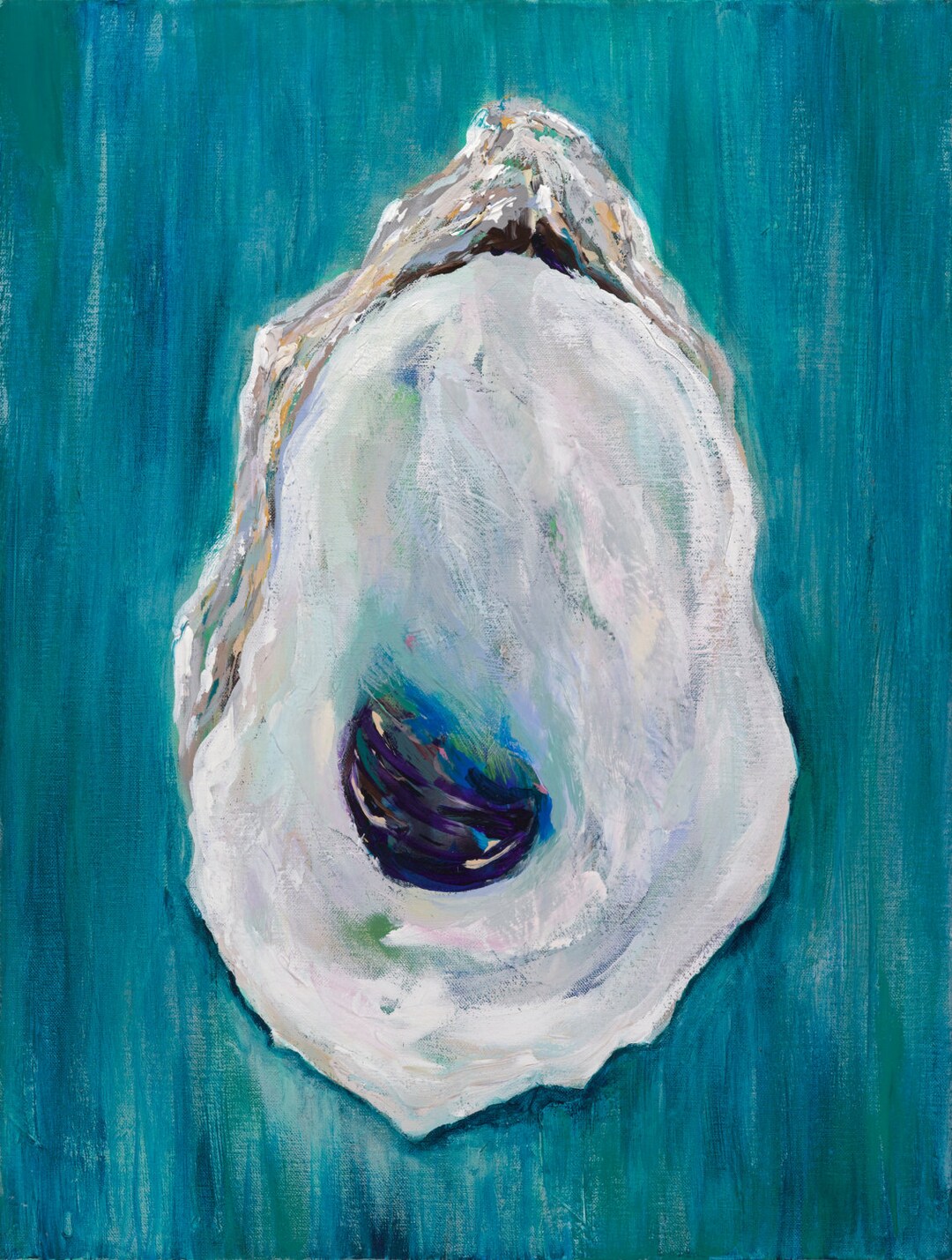 Blue Point, Print of Original Acrylic Painting, by Kim Hovell - Etsy