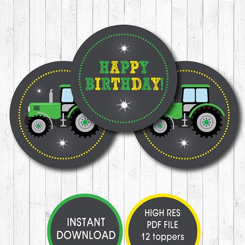 Tractor Stickers - Etsy