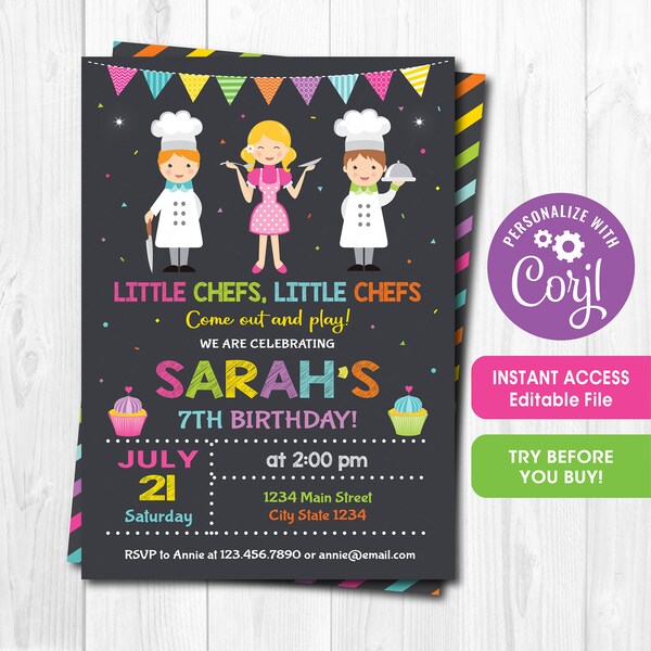 Cooking Party - Etsy