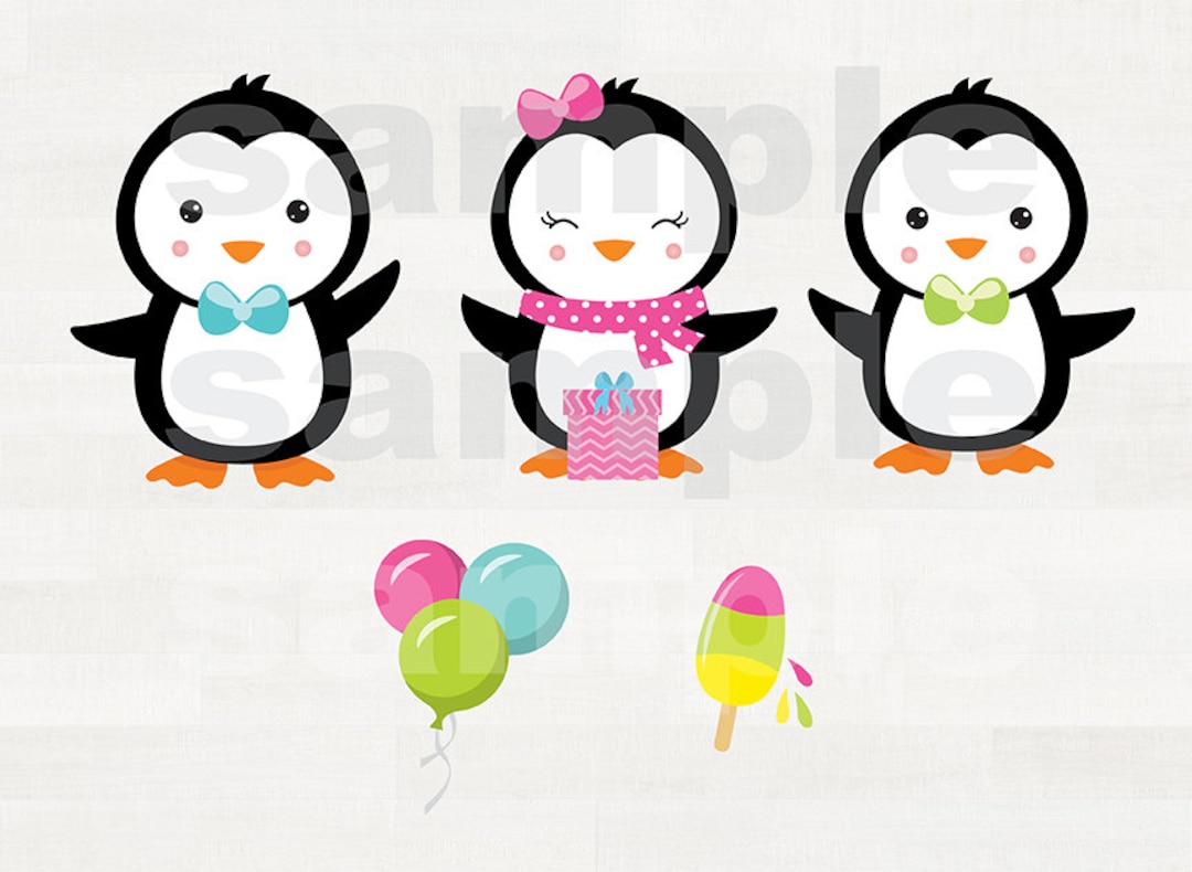 Penguins Centerpieces, Penguin Wall Decor, Penguin Table Centerpiece ...