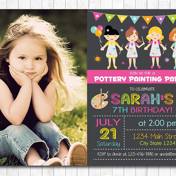 Artist Invitation - Etsy