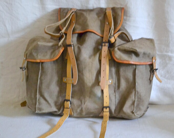 French Army Backpack From 1959 - Etsy