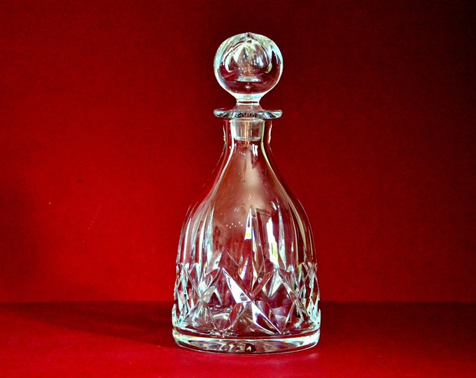 SAINT LOUIS Crystal Whisky Decanter Liquore Cognac Rum Spirits ...