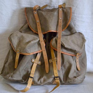 French Army Backpack From 1959 - Etsy