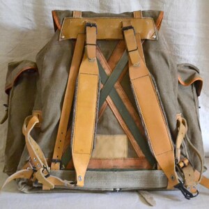 French Army Backpack From 1959 - Etsy
