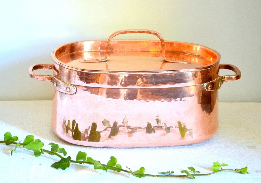 Daubière Copper /cooking Simmer/ Braising Pan, 19th French - Etsy