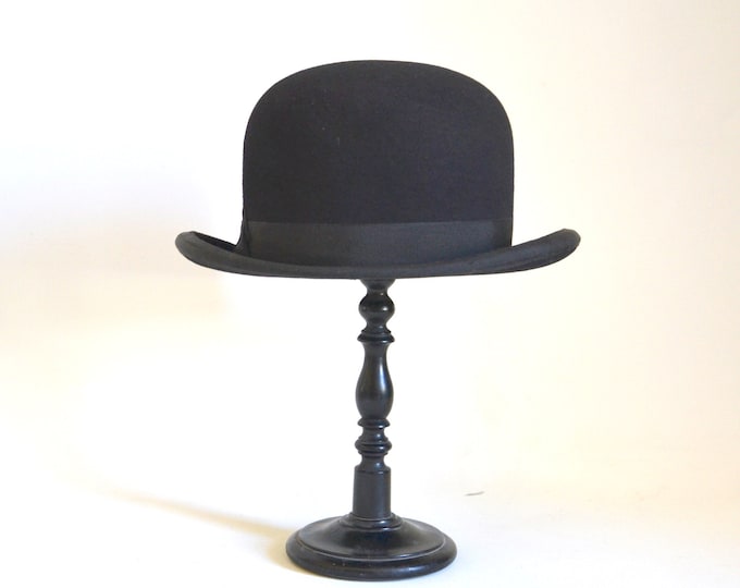 Antique Bowler Hat From the 1900s French Victorian - Etsy