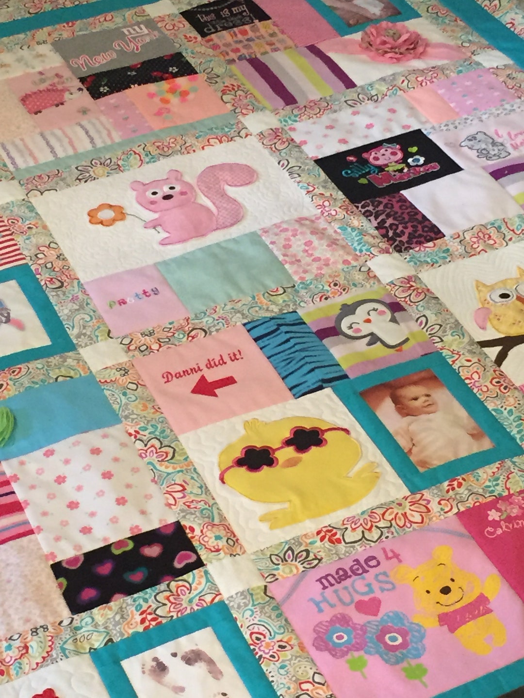 Baby Clothes Memory Quilt **DEPOSIT ONLY** Baby Quilt, Memory Quilt ...