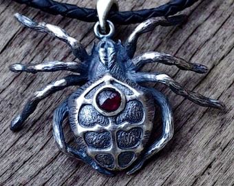 Real Spider Necklace | Etsy