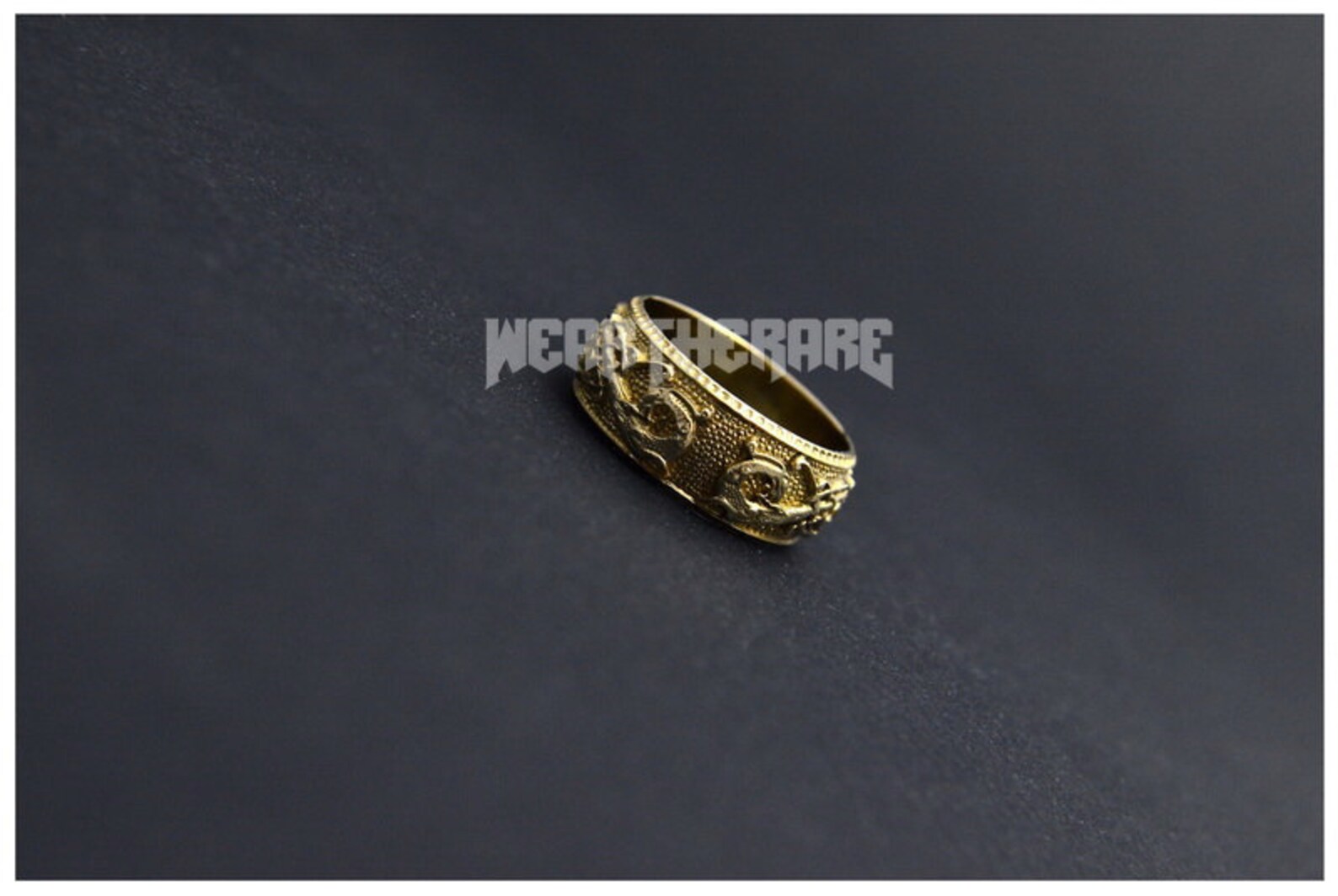 Norse Ringerike Dragon Viking Gold Ring Scandinavian Norse - Etsy