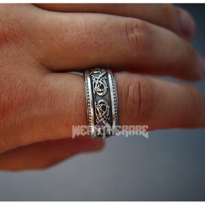 Norse Ringerike Dragon Viking Ring Scandinavian Norse Jewelry - Etsy