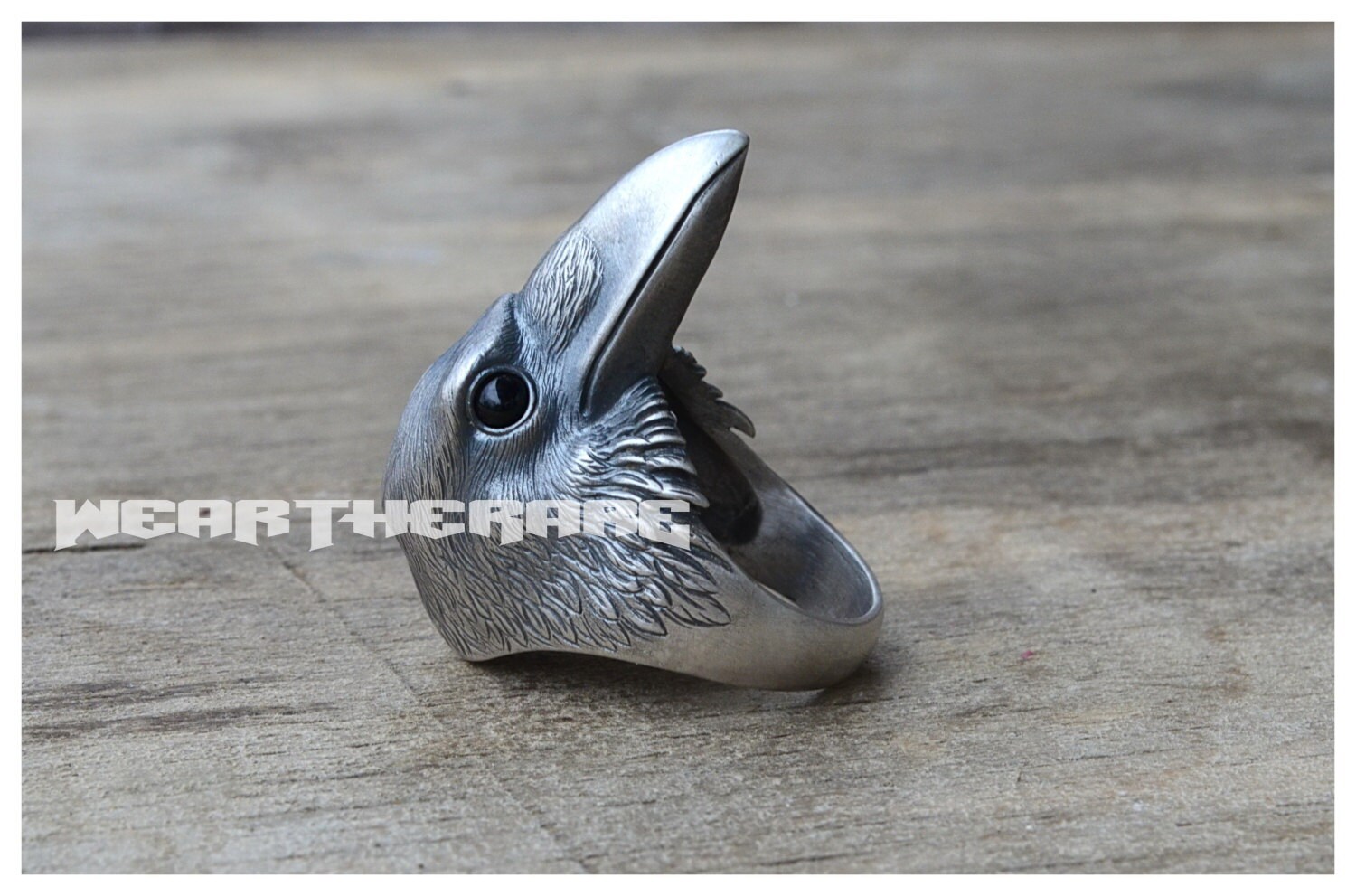 Raven Ring Norse Viking Mens Scandinavian Pagan Jewelry Crow - Etsy