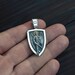 Archangel St.michael Protect Me Saint Shield 925 Sterling - Etsy