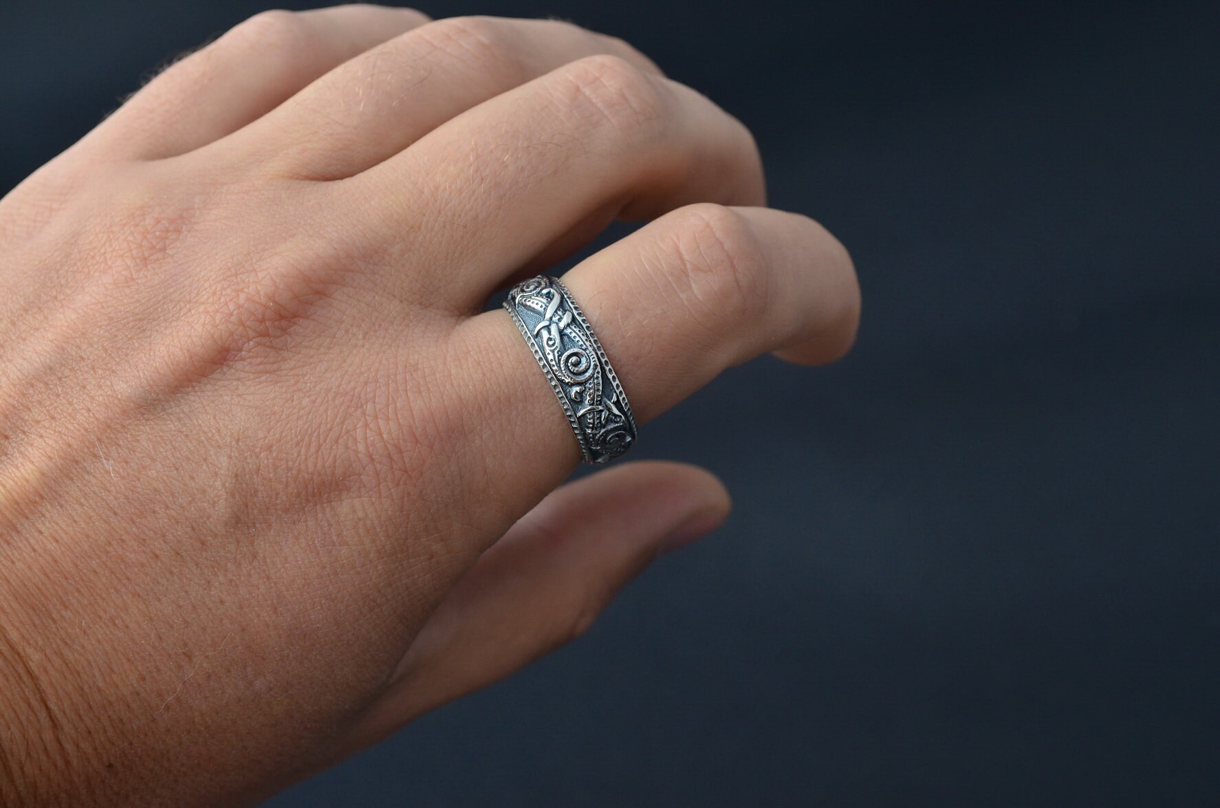 Norse Viking Ring Scandinavian Norse Jewelry - Etsy