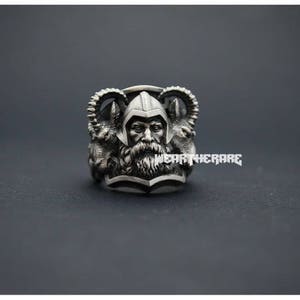 Norse Thor Viking Ring Scandinavian Norse Jewelry Thor Hammer - Etsy