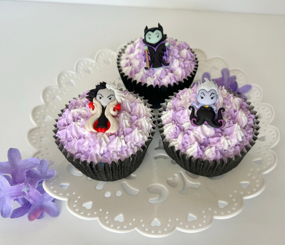 Doll Sized Villain Cupcakes - Etsy