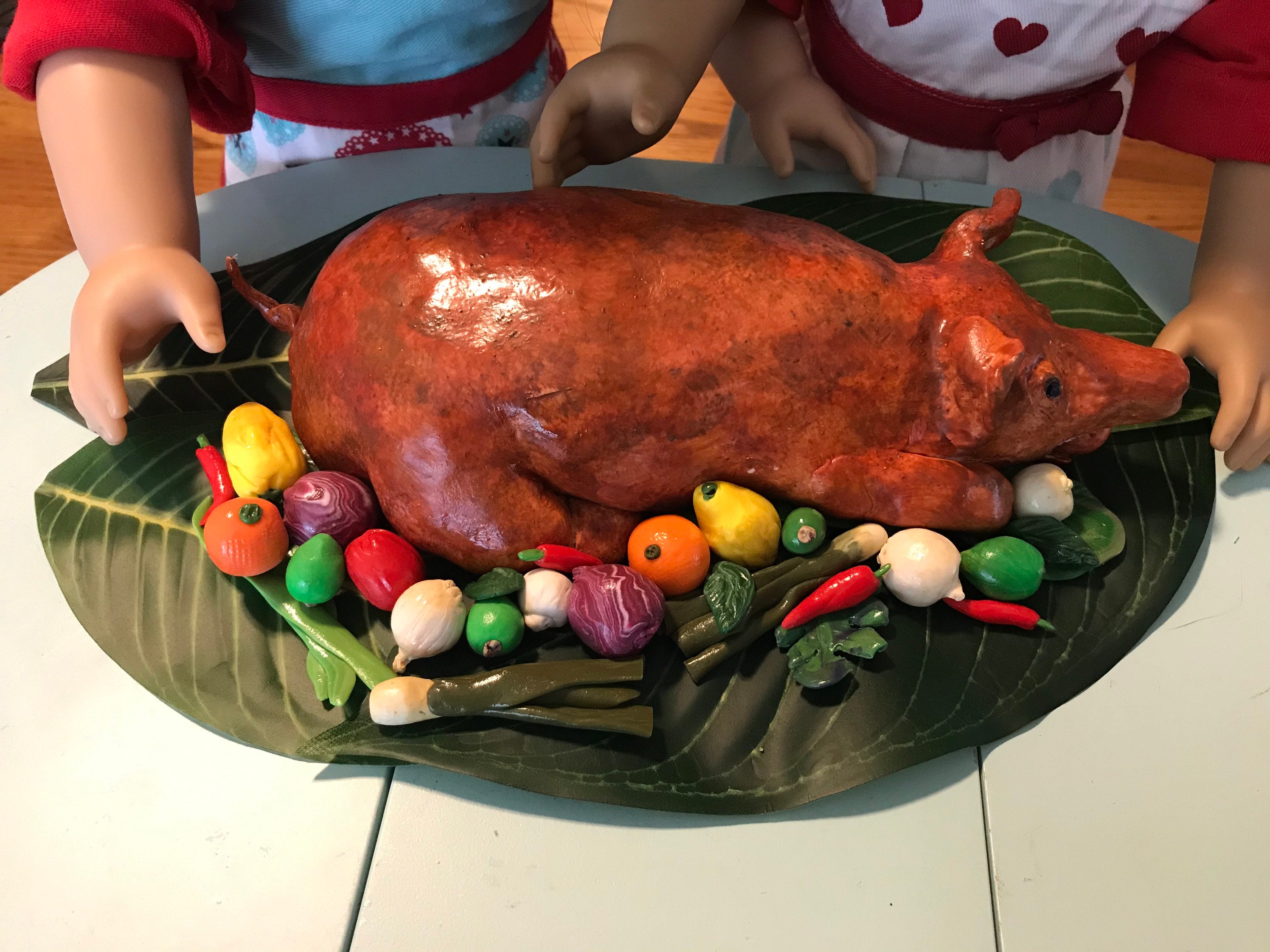 Doll Luau Pig Dolls & Action Figures Dolls Toys & Games etna.com.pe