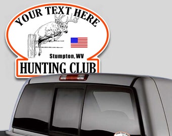 Custom Club Decals - Etsy