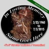 In Memory of Personalized Vinyl Decal Cardinal Theme Always Loved Never ...