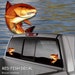 RED Fish Fishing Vinyl Decal 6x 8 Truck Car Suv Window Sticker - Etsy