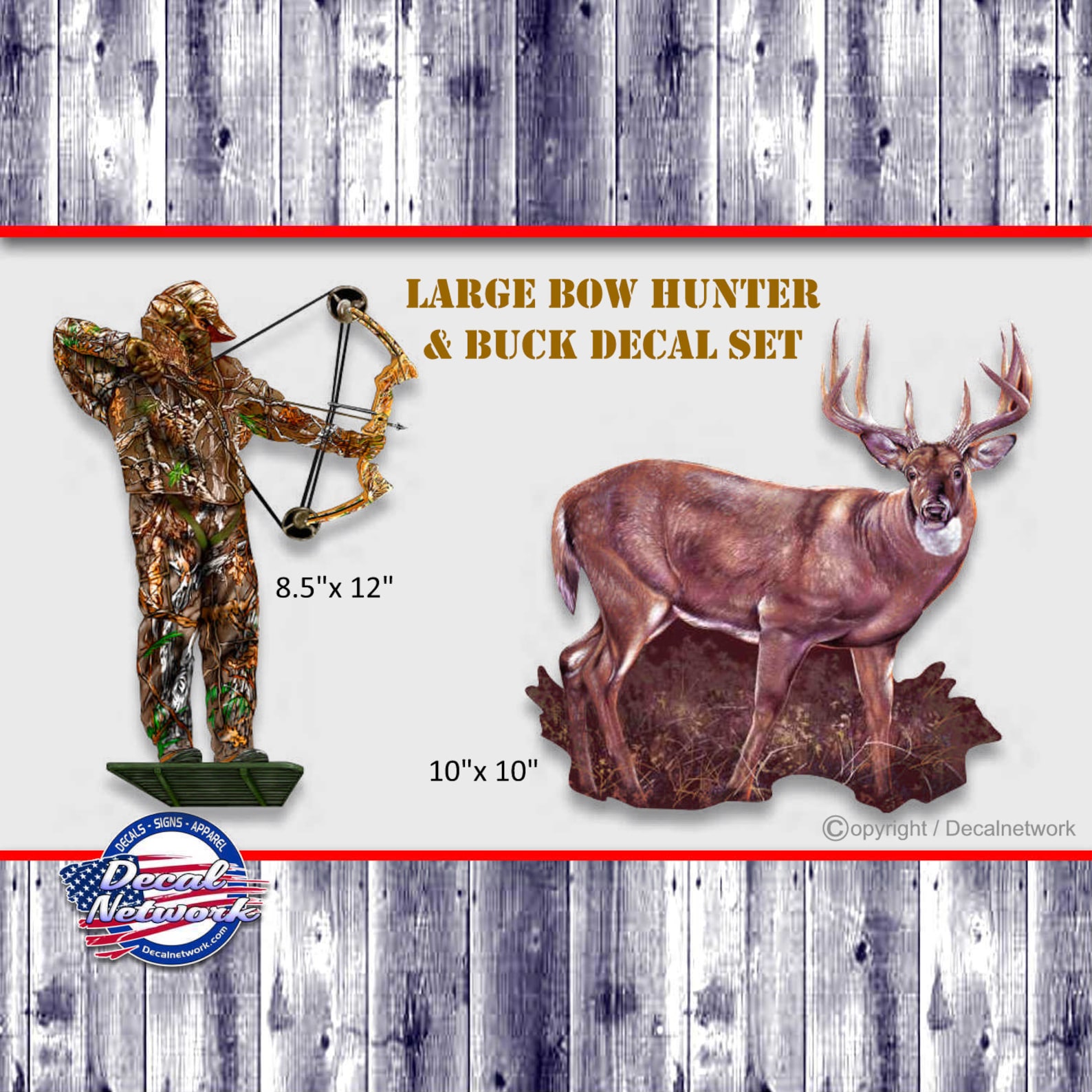 Bowhunter Tree Stand Decal Whitetail Buck Vinyl Decal Large - Etsy