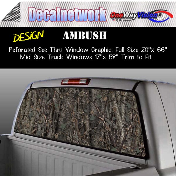 See Thru Window Decal - Etsy