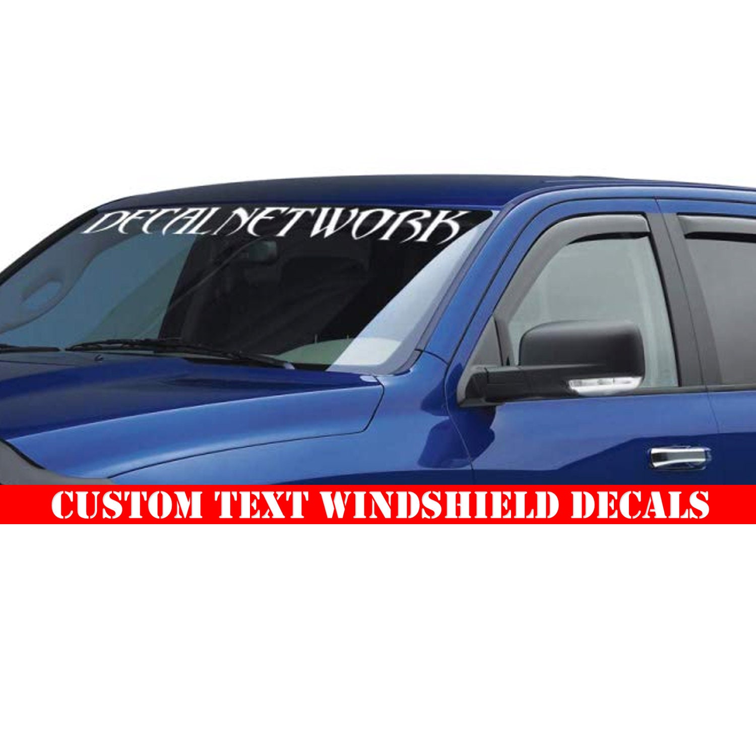 Truck Front Window Decals