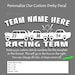 Custom, Demolition Derby, Vinyl Decal, With Your Text, Buy Our Multi ...