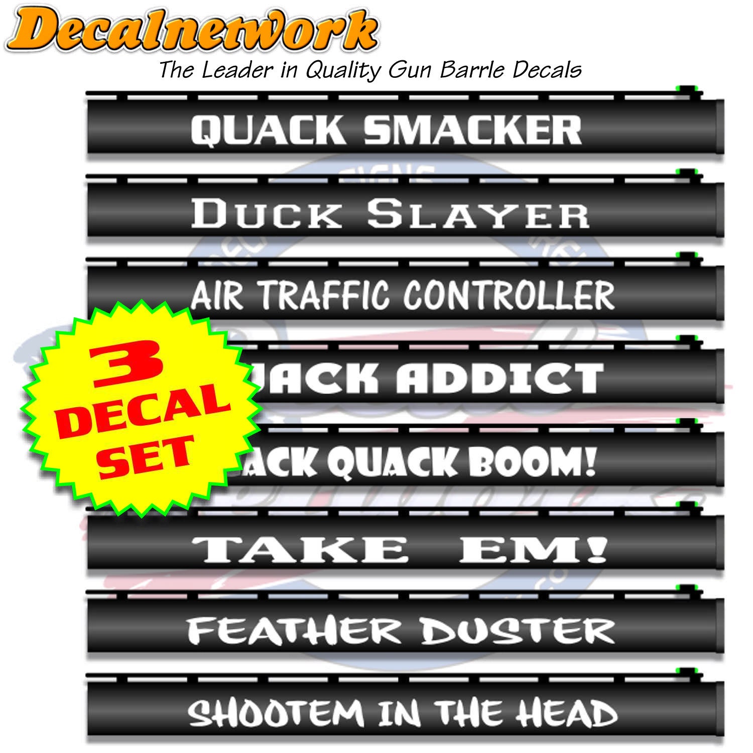 Pink Duck Hunting Decals