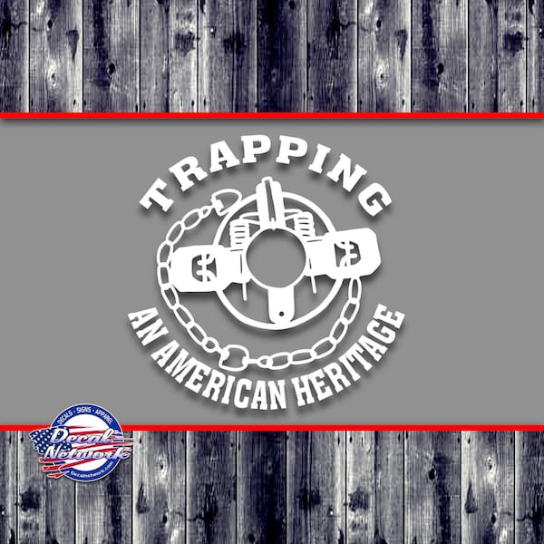 Trapper Decal - Etsy