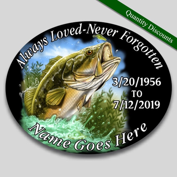 Fishing Decal - Etsy