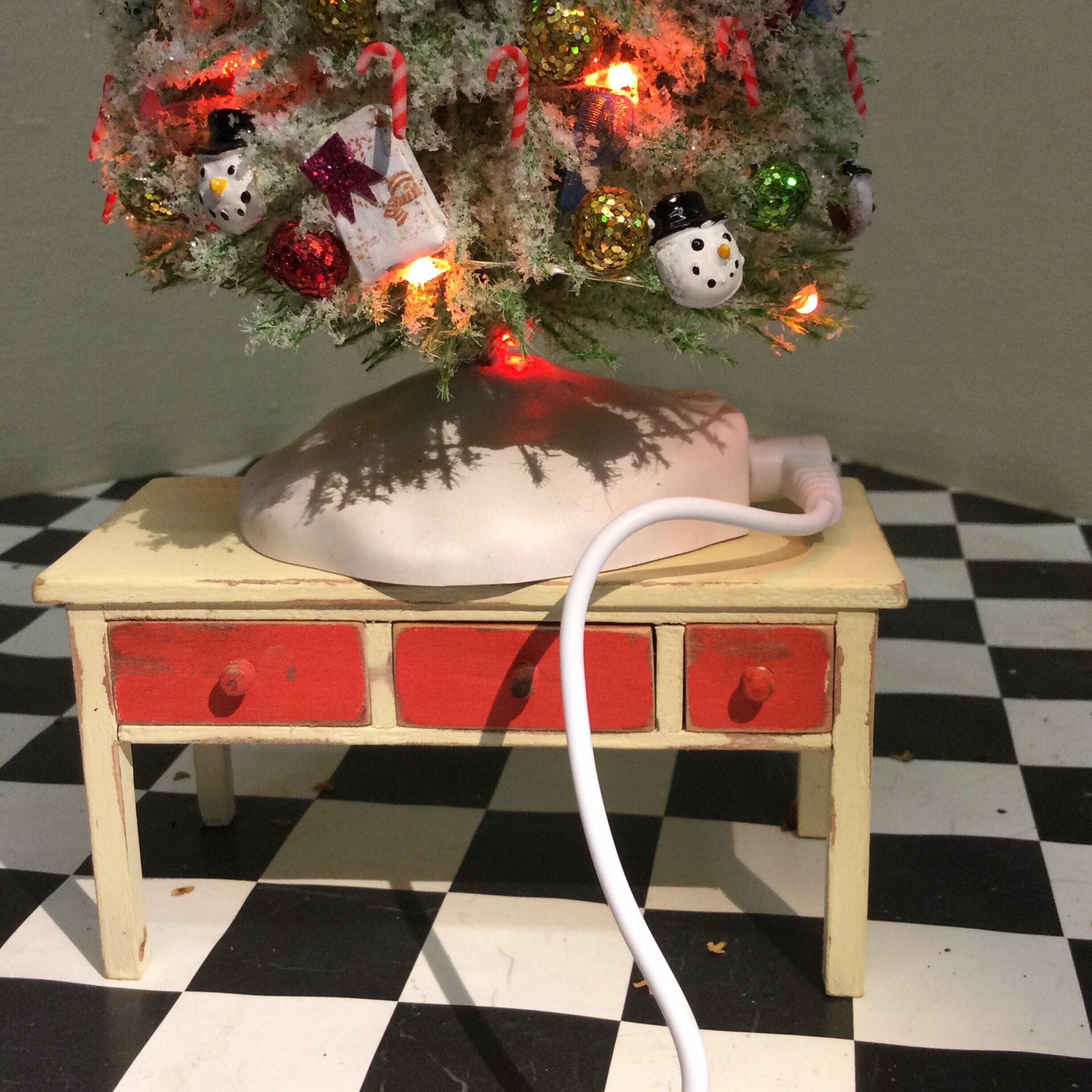 Fully Decorated Christmas Tree, Dolls House Miniature 1/12 Scale - Etsy