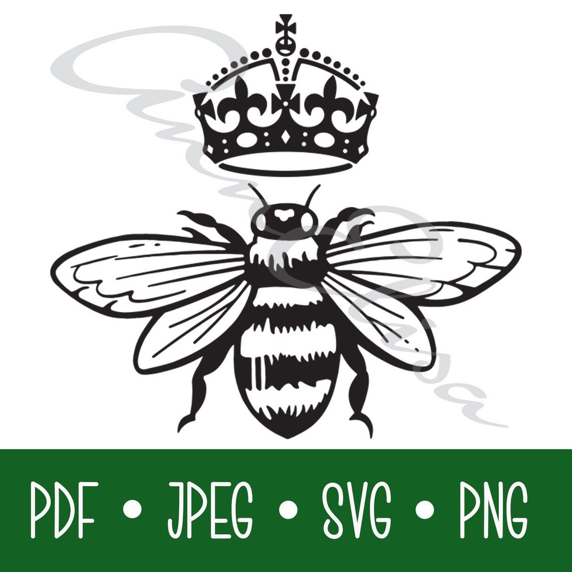 Queen Bee Decal Download - Etsy