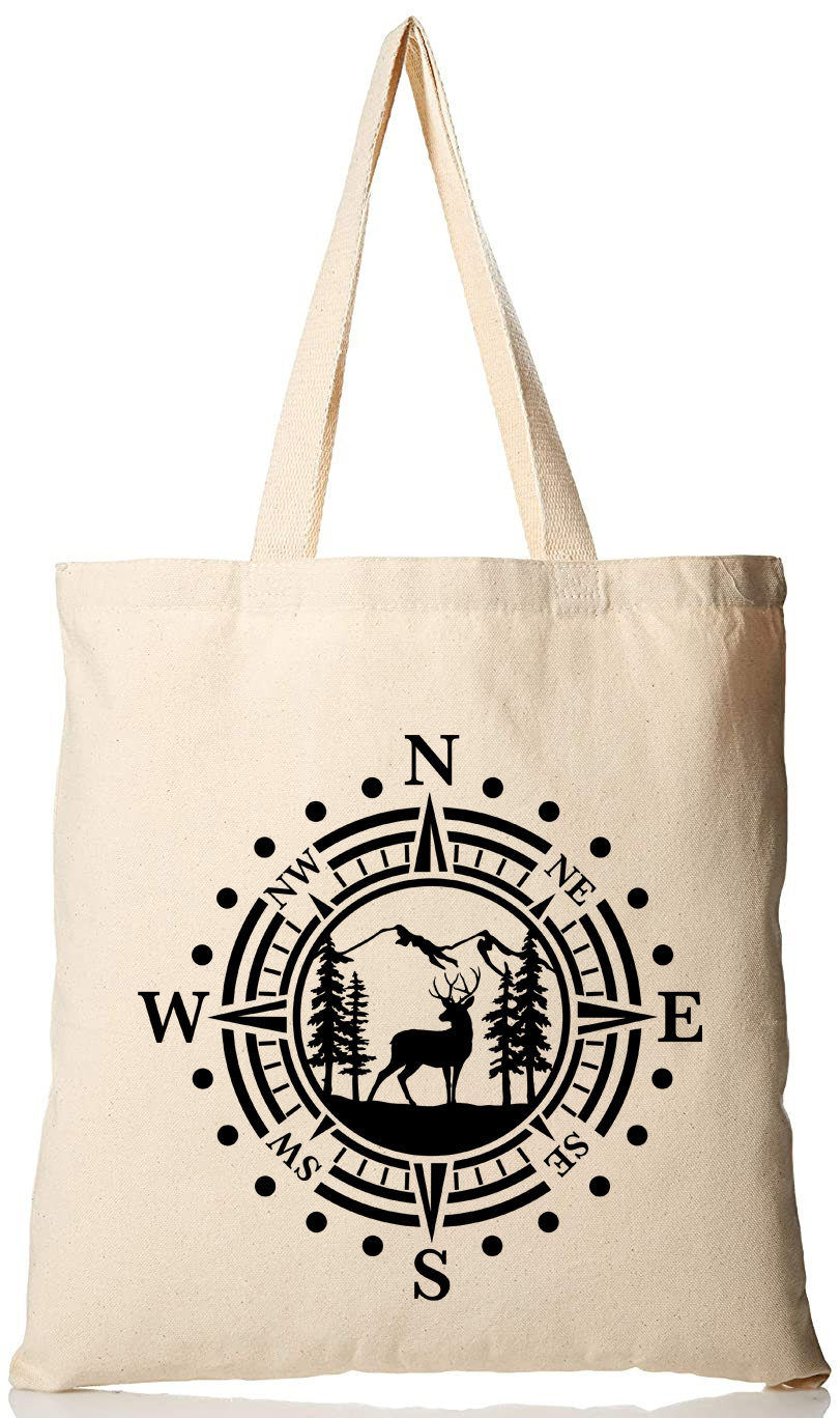 Compass and Deer Decal Download - Etsy