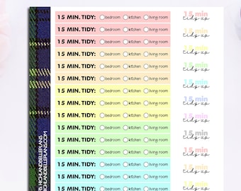 Side Stitched Checklist Minis // Bold or Pastel // Hobonichi - Etsy